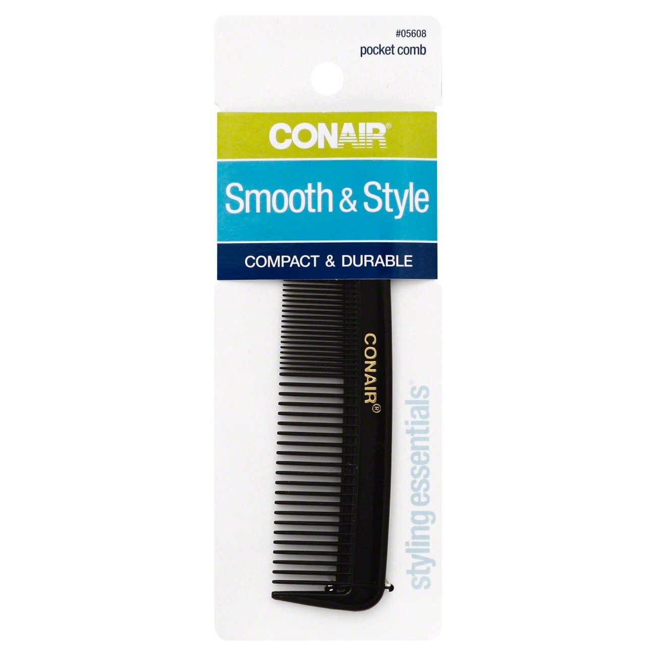 Conair Classic Design Style & Smooth Pocket Comb - Shop Brushes & combs ...