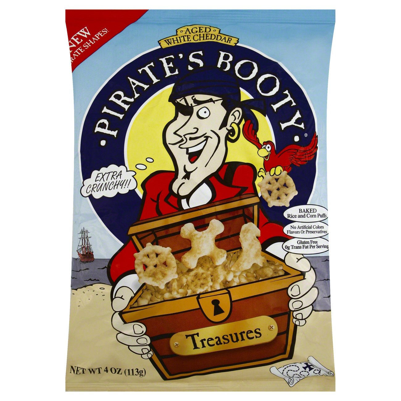 Pirate s Booty White Cheddar Treasures Shop Chips At H E B