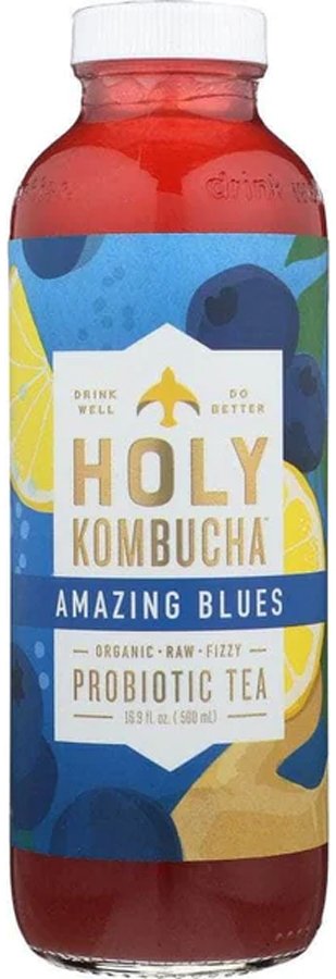 Holy Kombucha Amazing Blues Probiotic Tea - Shop Tea at H-E-B