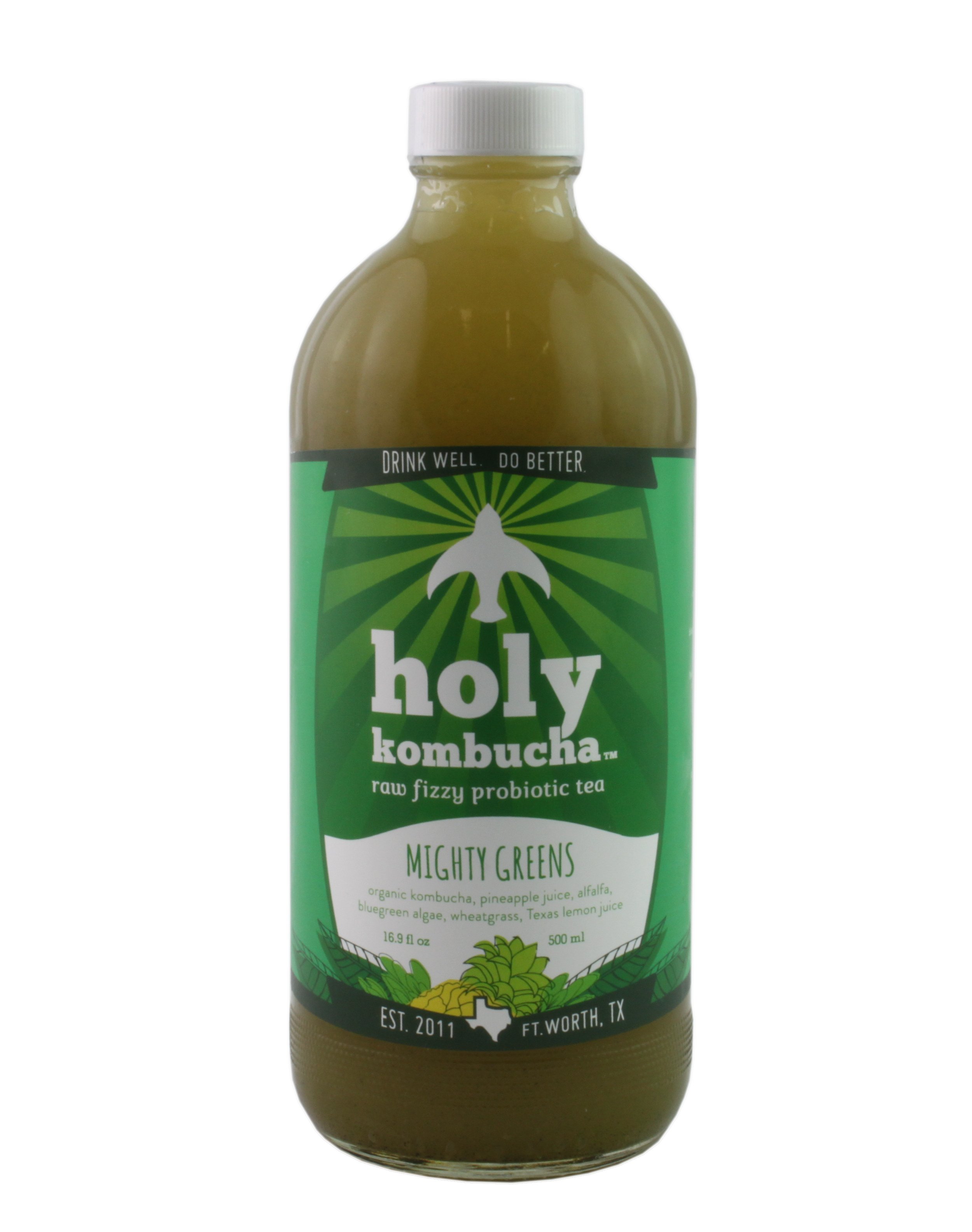 Holy Kombucha Mighty Greens - Shop Tea at H-E-B