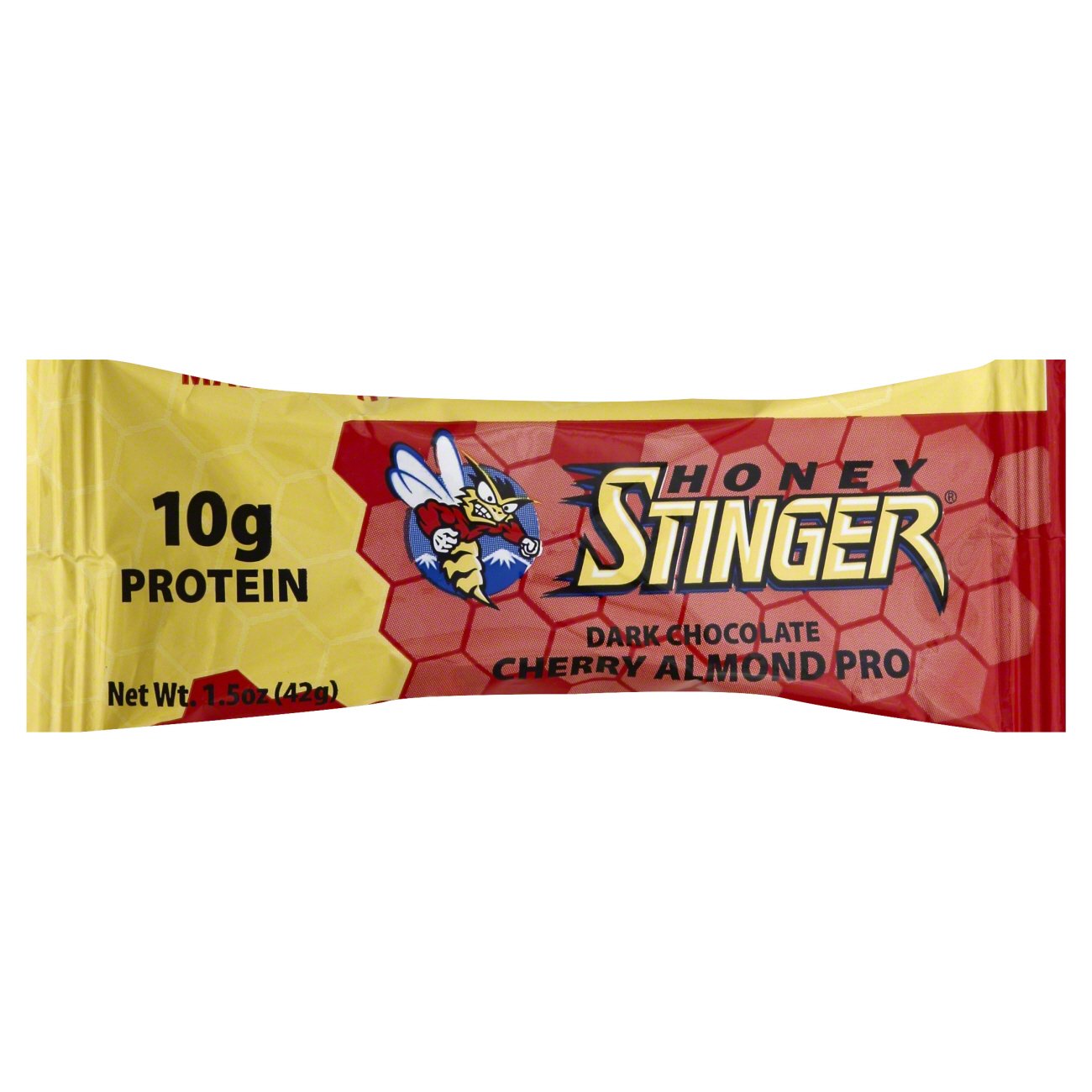 Honey Stinger Dark Chocolate Cherry Almond 10g Whey Protein Bar - Shop ...