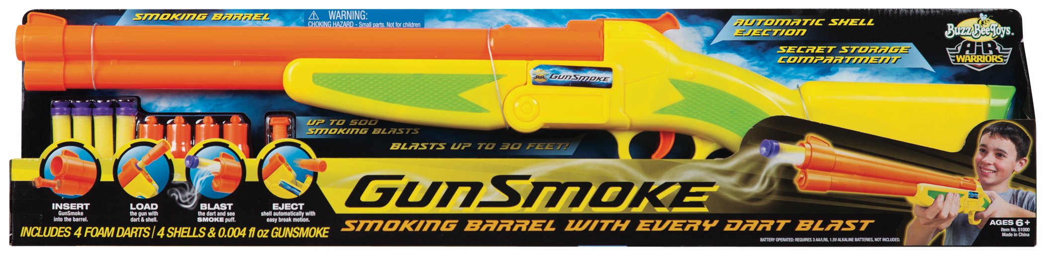 Buzz Bee Toys Air Warriors Gun Smoke - Shop Buzz Bee Toys Air Warriors ...