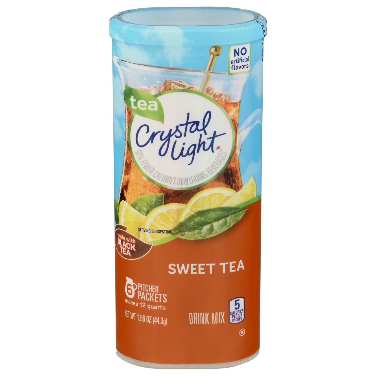 Crystal Light Sweet Tea Drink Mix - Shop Mixes & flavor enhancers at H-E-B