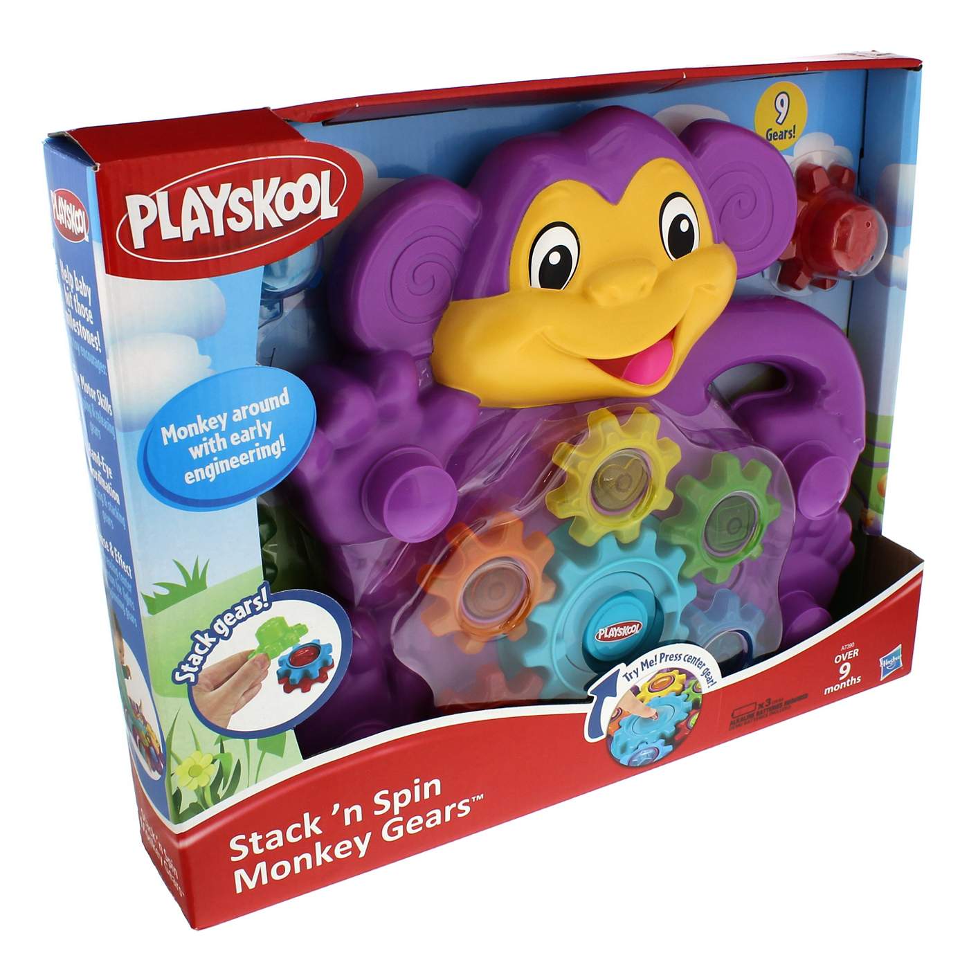 Playskool Stack 'N Spin Monkey Gears - Shop Baby toys at H-E-B