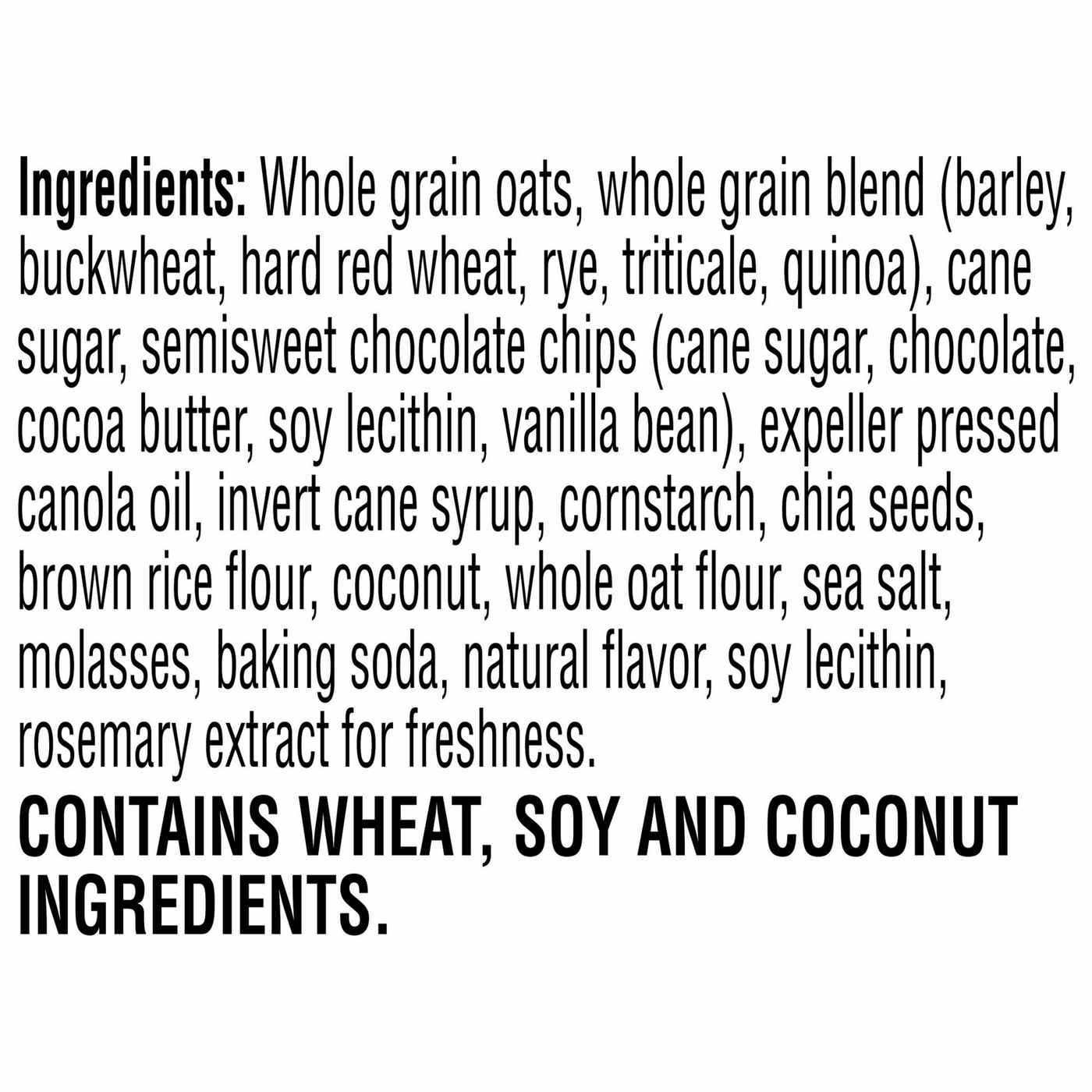 Kashi Crunchy Granola Bars Chocolate Chip Chia - Shop Granola & snack ...