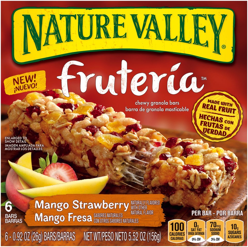 Nature Valley Fruteria Mango Strawberry - Shop Snacks & Candy at H-E-B