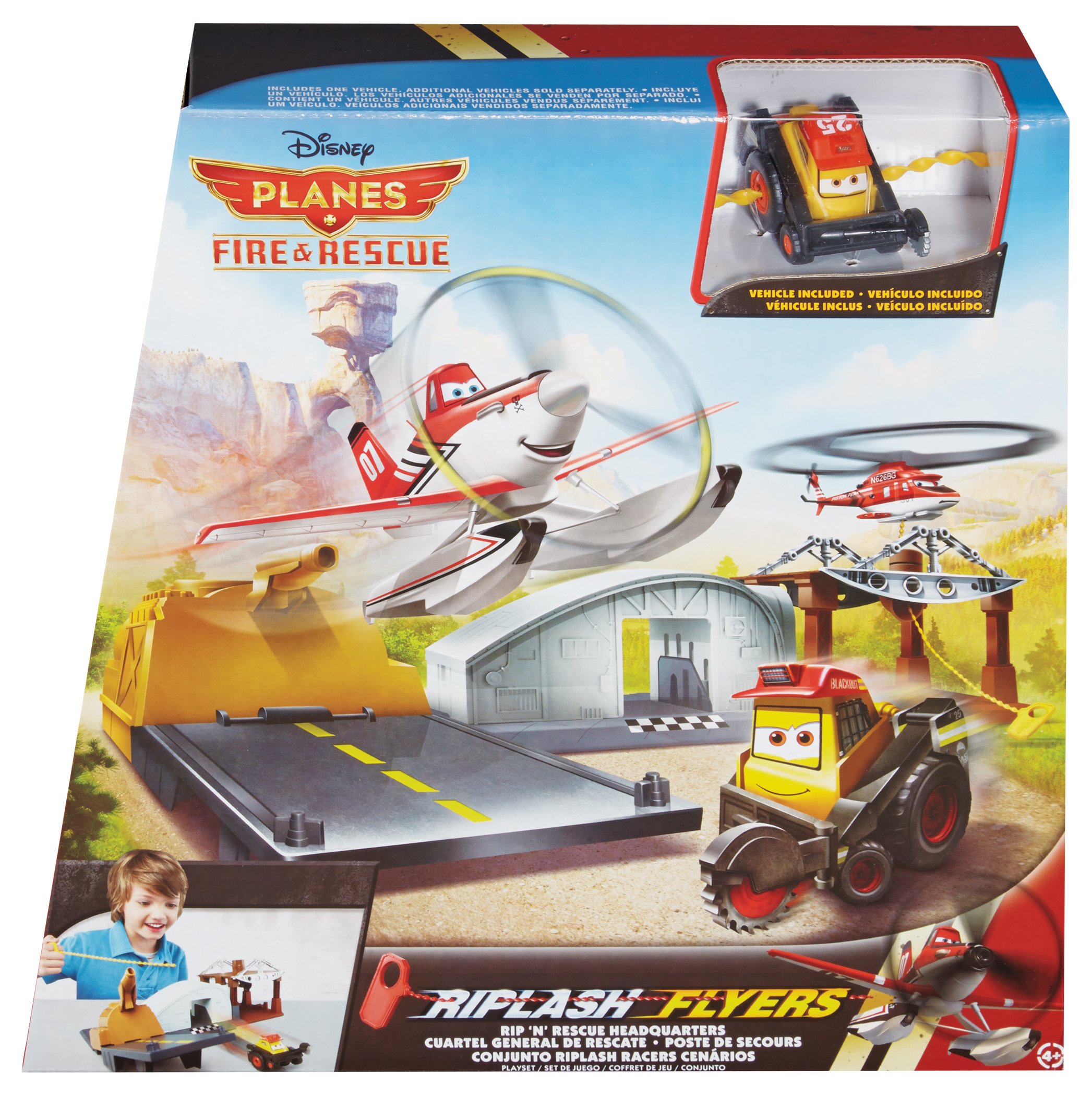 Mattel Plane Rip Lash Head Quarter Playset - Shop Toy vehicles at H-E-B