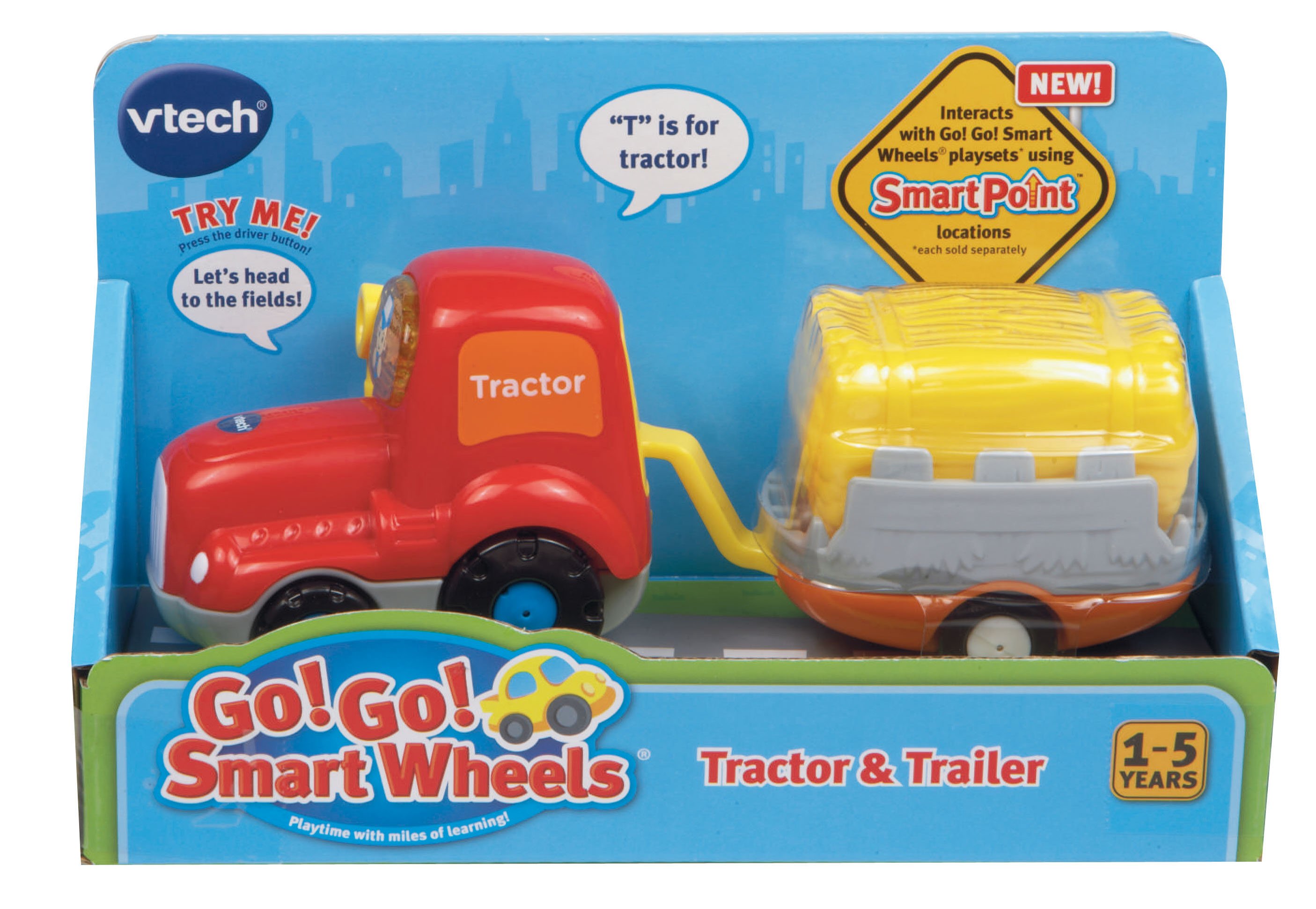 VTech Go Go Smart Wheels Tractor Trailer - Shop Toys at H-E-B