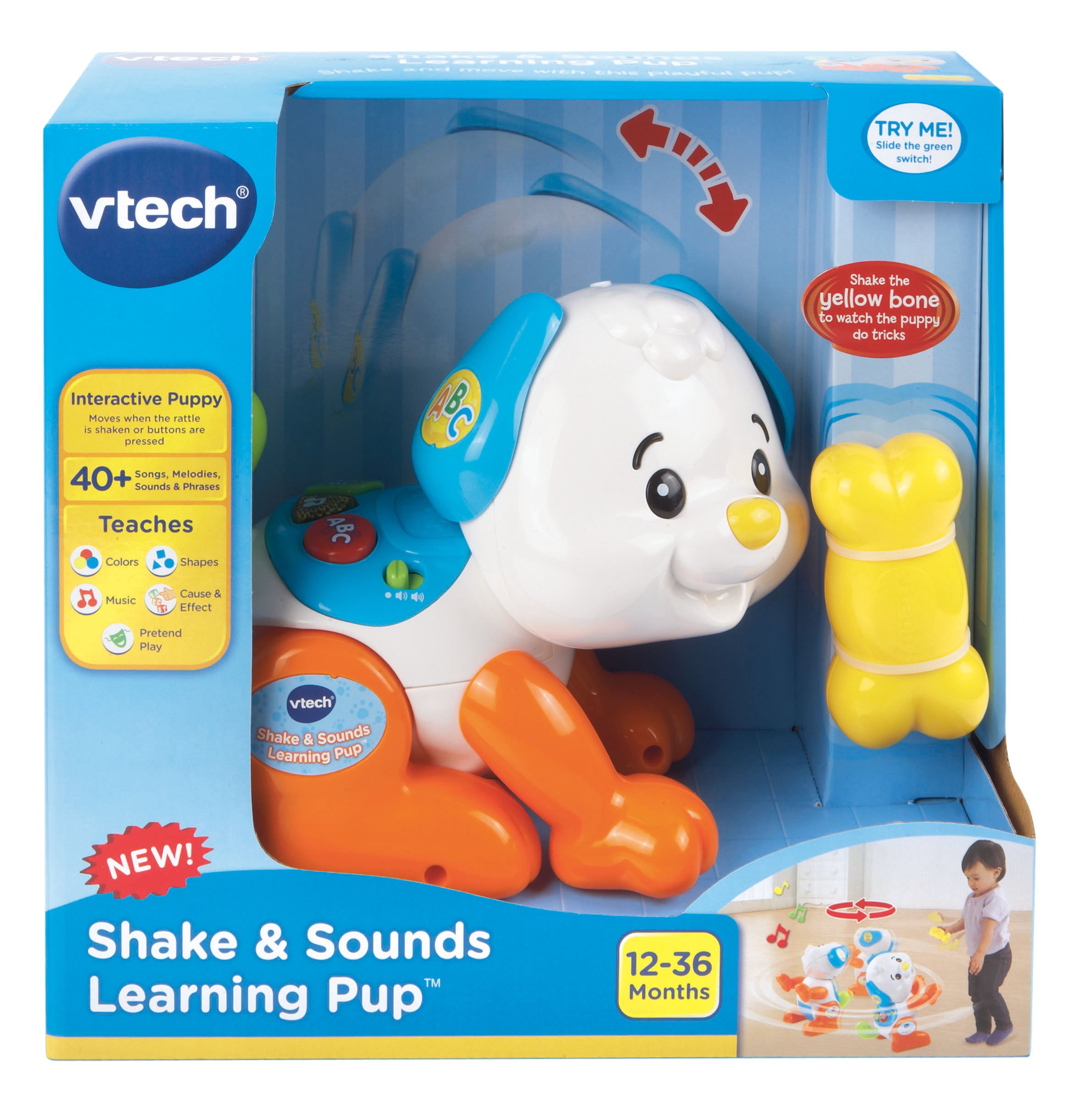 VTech Shake & Move Puppy Toy - Shop Baby toys at H-E-B