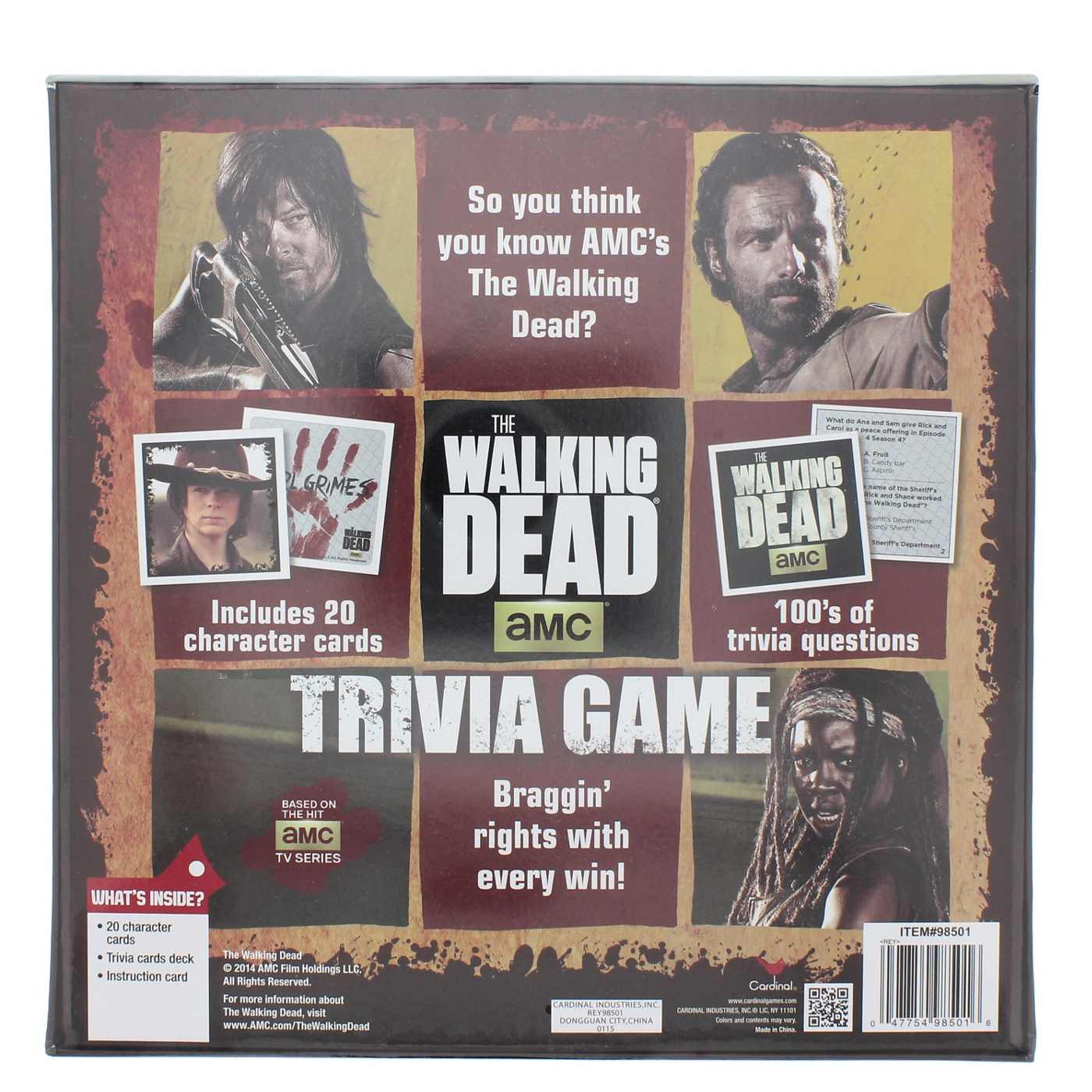 Cardinal The Walking Dead Trivia Game - Shop at H-E-B
