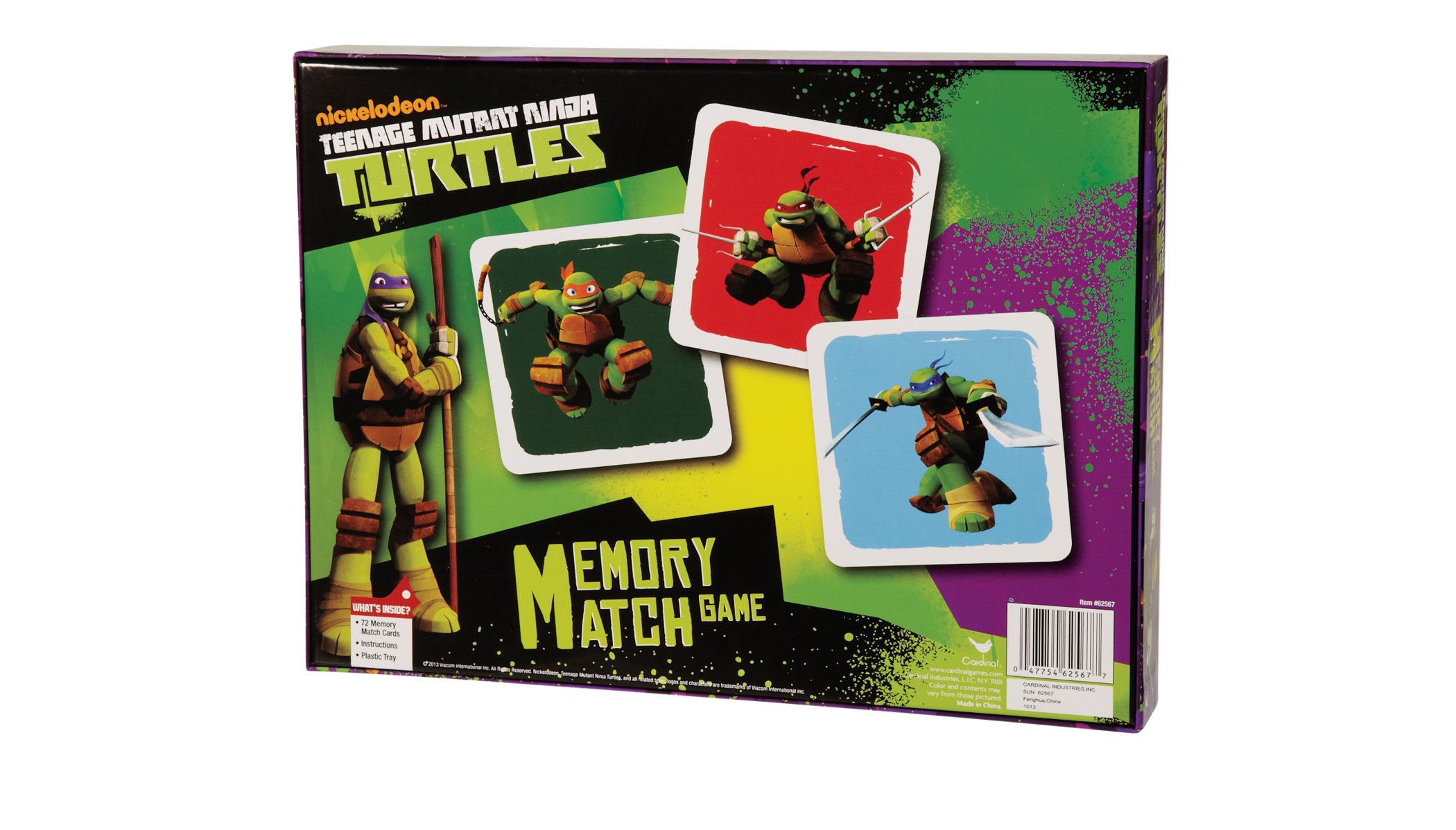Cardinal Industries Floor Memory Match Game, Assorted Characters - Shop ...