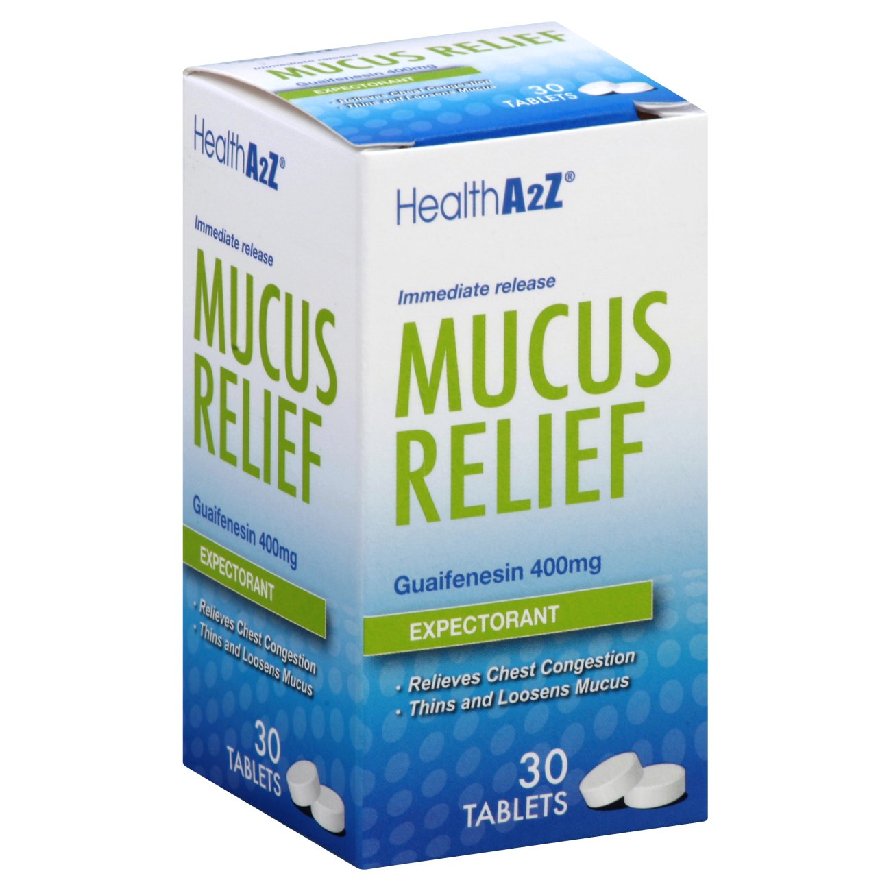 HealthA2Z Mucus Relief Expectorant 400 mg Tablets - Shop Cough, Cold ...