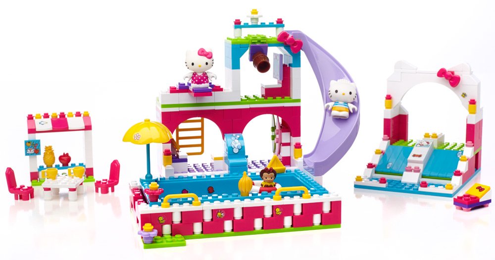 Mega Bloks Mega Hello Kitty Splash 'N Swin Water Park - Shop Toys at H-E-B