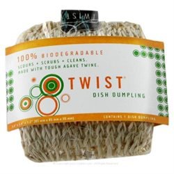 Twist Dish Dumpling Heavy Duty Agave Scrubber - Shop Sponges ...