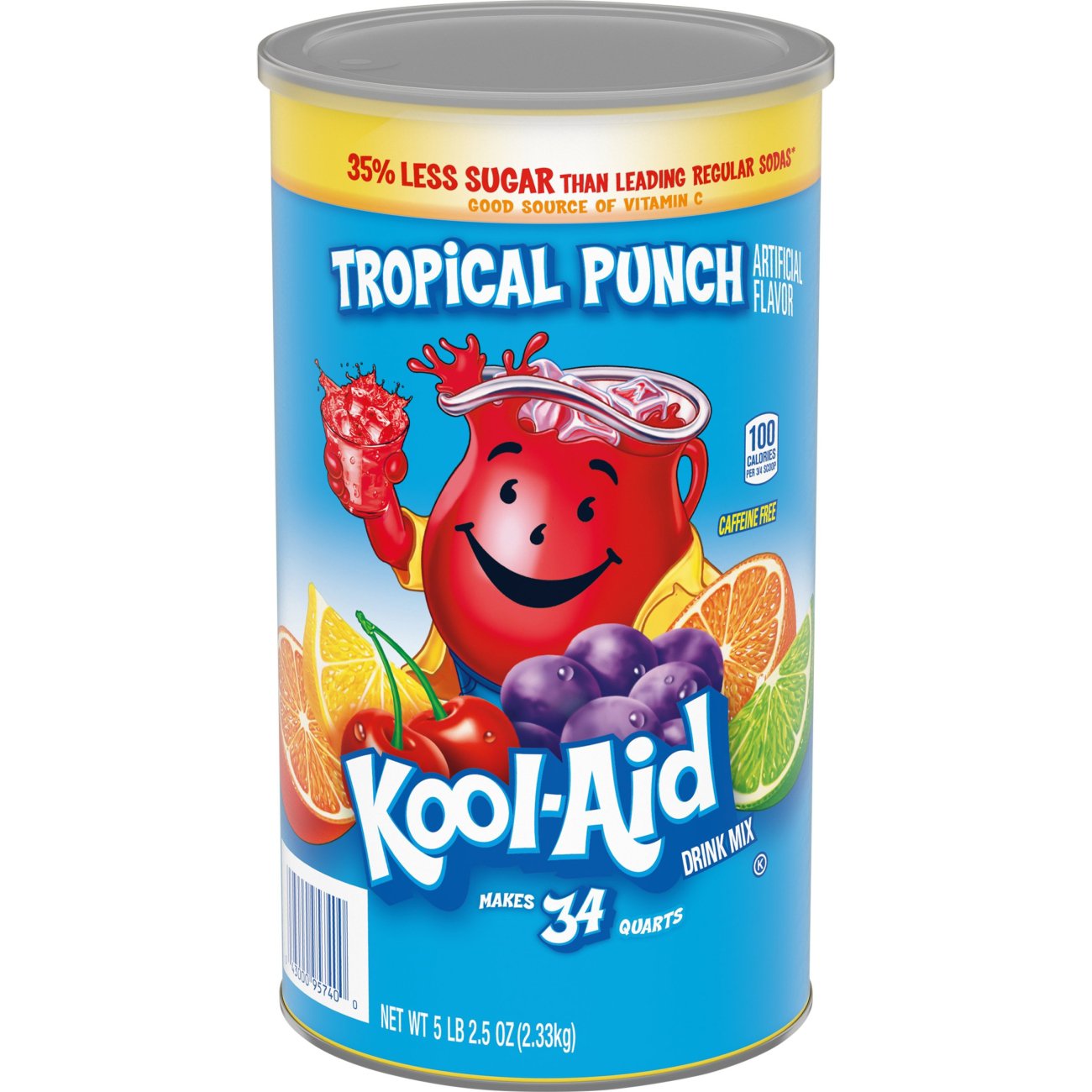 Kool-Aid Tropical Punch Drink Mix - Shop Mixes & flavor enhancers at H-E-B