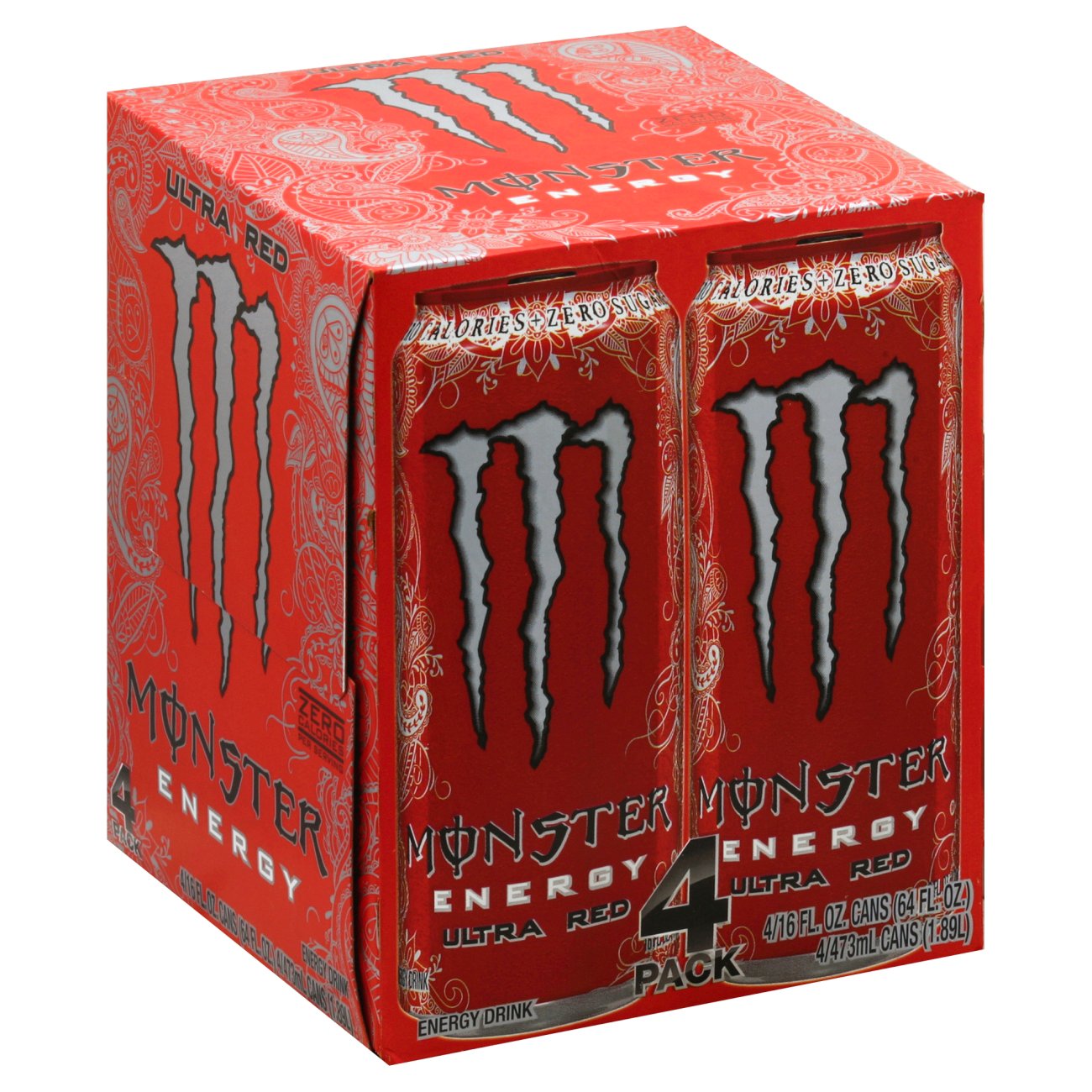 Monster Ultra Red Energy Drink 16 oz Cans - Shop Sports & energy drinks ...