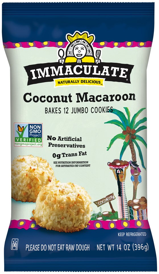 Immaculate Baking Coconut Macaroon Cookies - Shop Biscuit & cookie ...