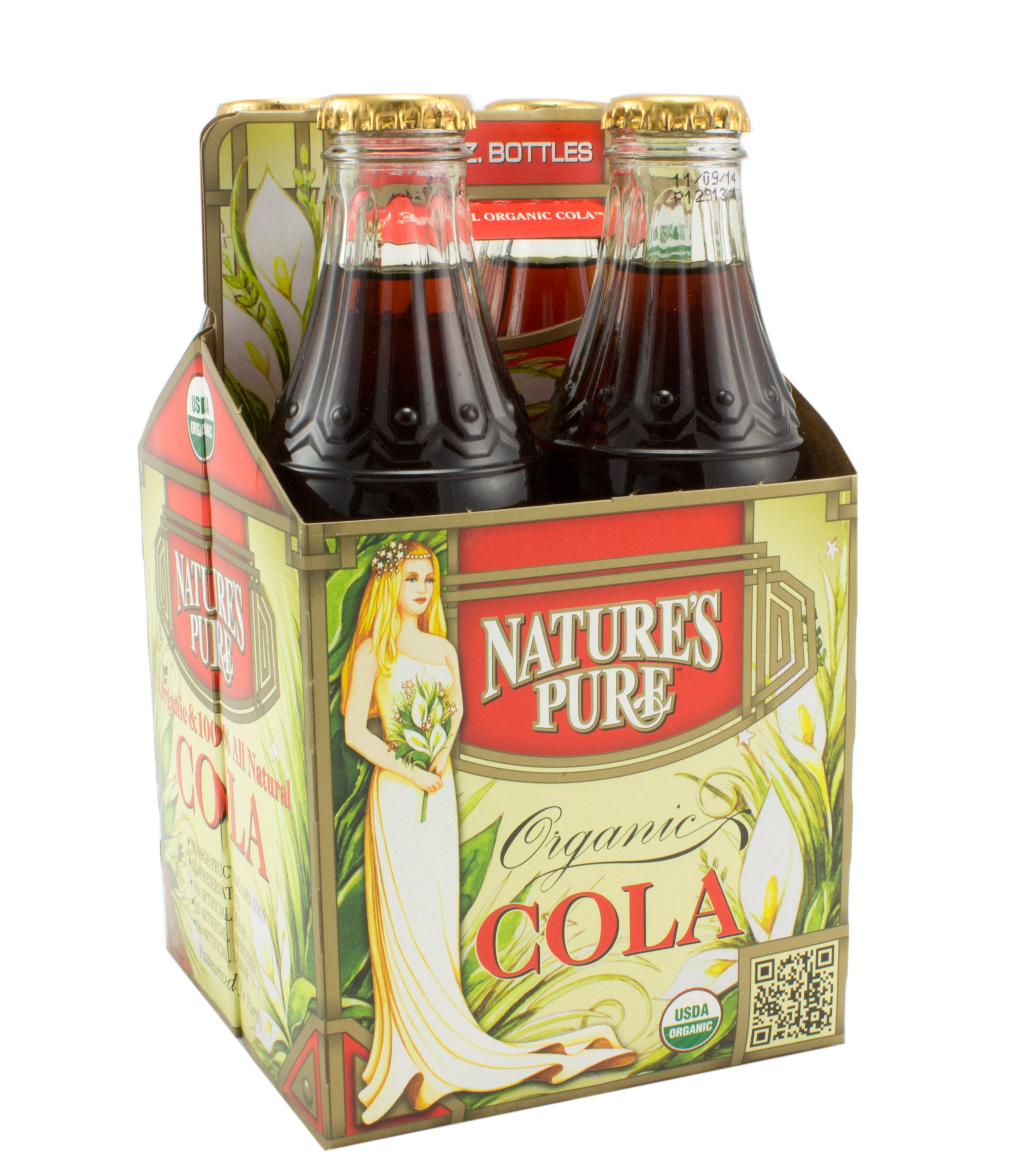 Natures Pure Natures Pure Organic Cola 4PK - Shop Soda at H-E-B