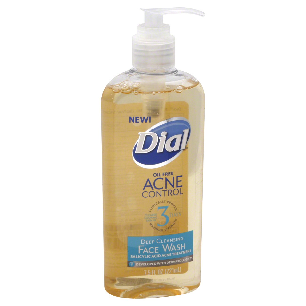 Dial Oil Free Acne Control Deep Cleansing Face Wash - Shop Facial ...