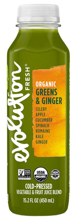 Evolution Fresh Organic Greens & Ginger Juice - Shop Juice at H-E-B