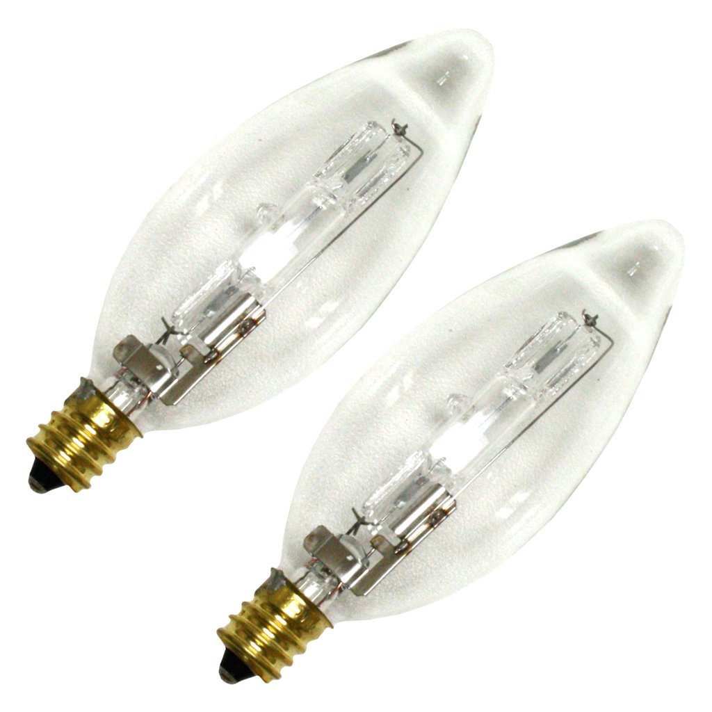 Sylvania B10 60-Watt Halogen Candelabra Light Bulbs - Shop Light bulbs ...