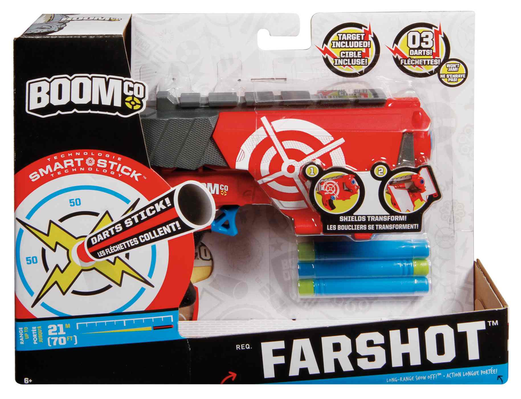 Mattel Boomco Farshot Blaster Gun - Shop at H-E-B