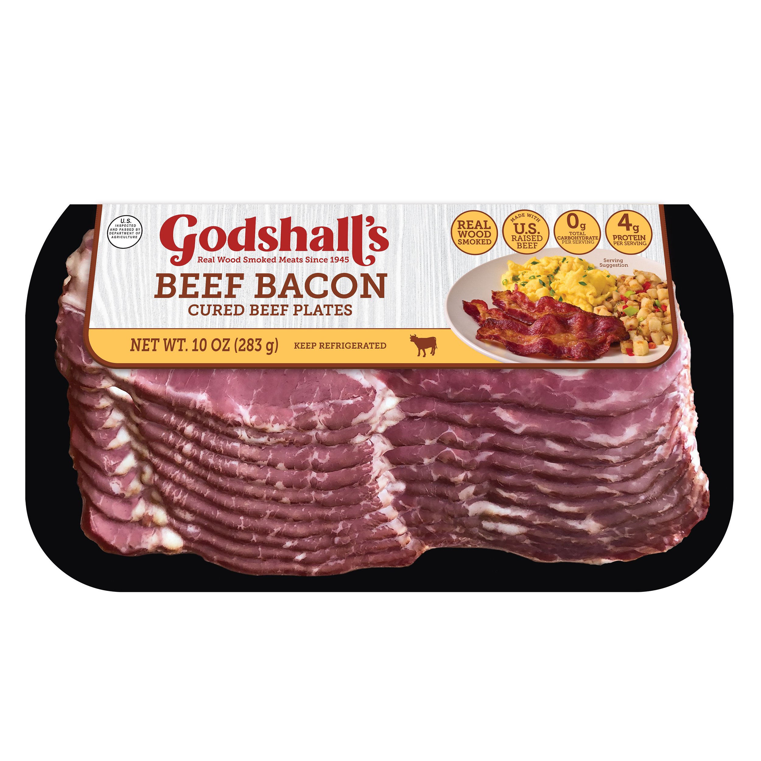 Godshall s Cured Beef Bacon Shop Bacon At H E B