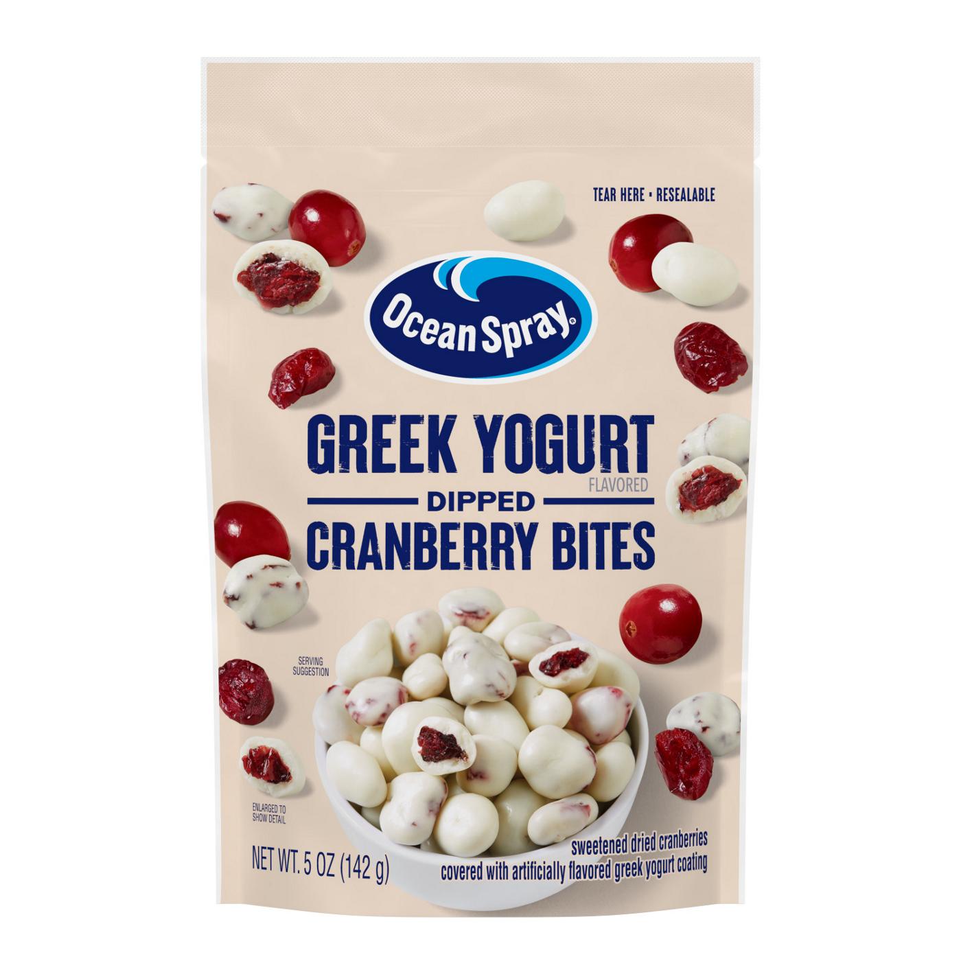 Ocean Spray Greek Yogurt Dried Cranberry Bites - Shop Berries ...
