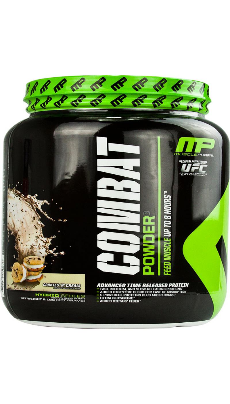 Muscle Pharm Combat Protein Powder, Cookies & Cream - Shop Diet ...