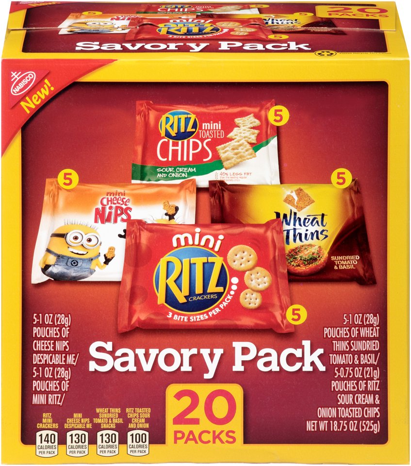 Nabisco Savory Variety Pack Crackers - Shop Snacks & Candy at H-E-B