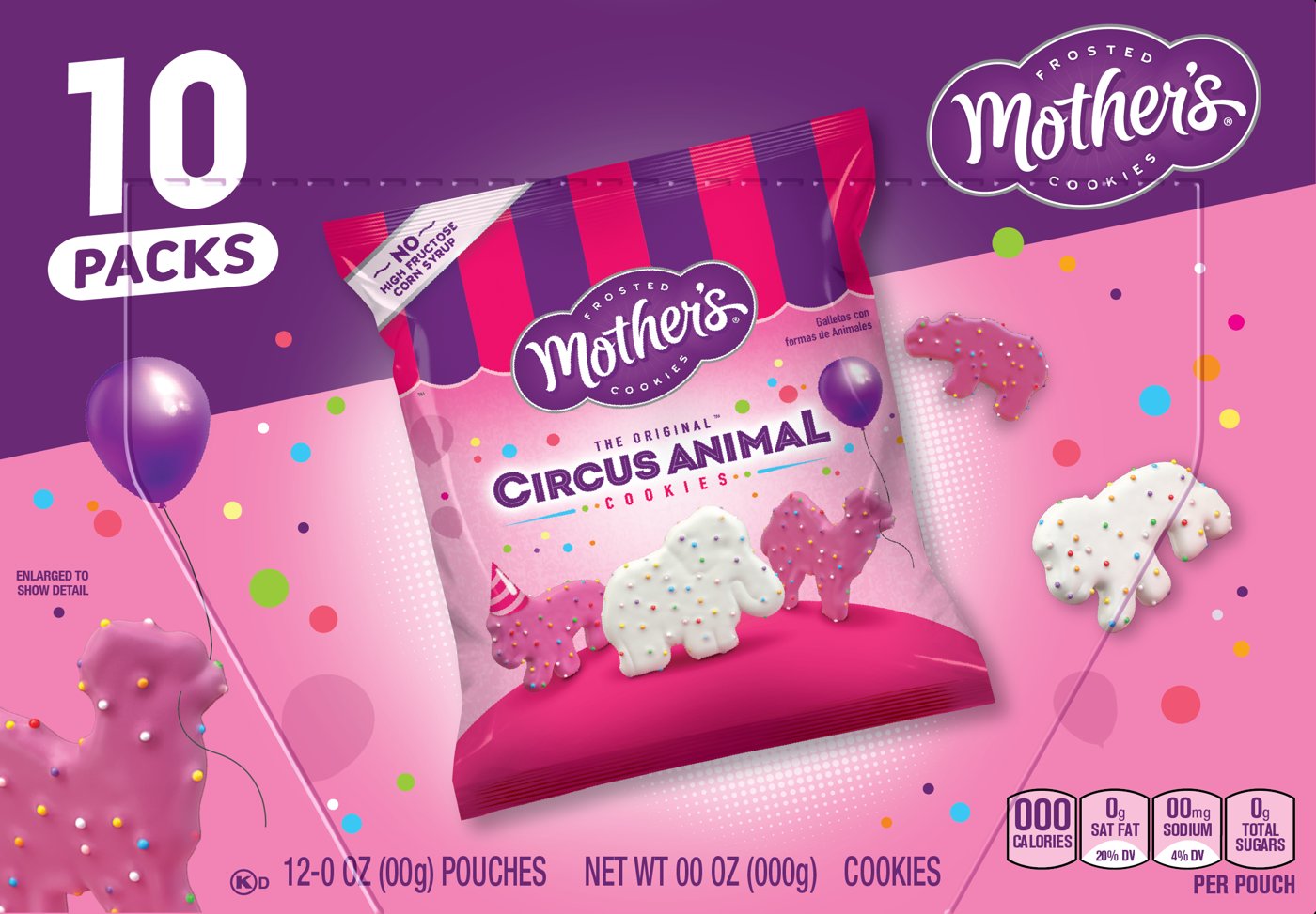 Mother's Original Circus Animal Cookies, 12 pk - Shop Cookies at H-E-B