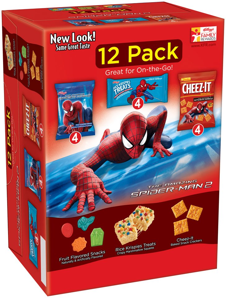 Sunshine Cheez-It Spider-Man Variety Pack - Shop Crackers & breadsticks ...