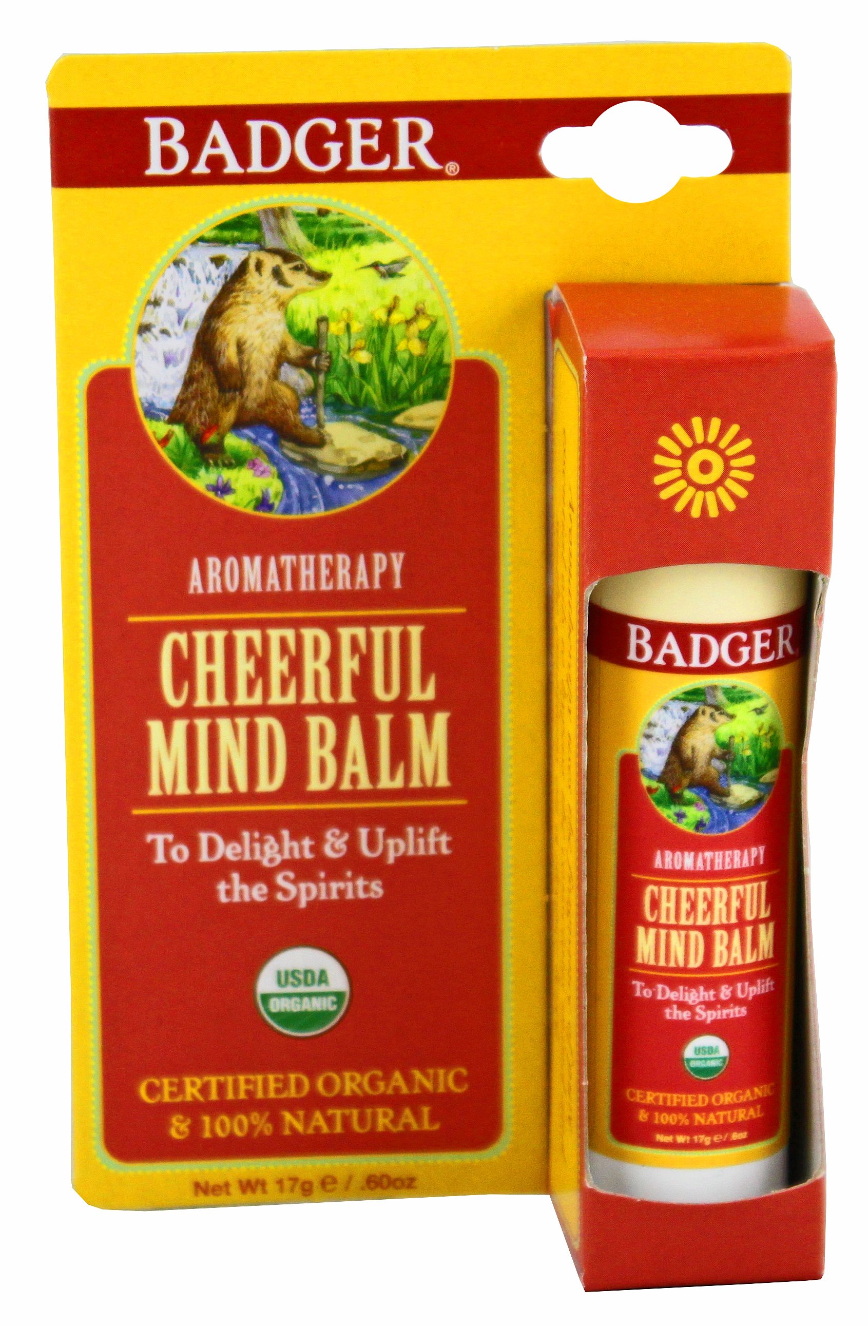 Badger Cheerful Mind Balm - Shop Herbs & Homeopathy at H-E-B