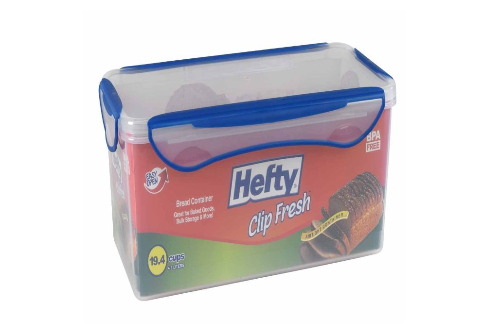 Hefty Clip Fresh Bread Container - Shop Containers at H-E-B