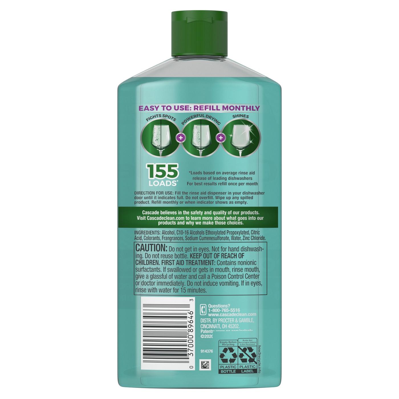 Cascade Power Dry Dishwasher Rinse Aid - Shop Dish soap & detergent at ...