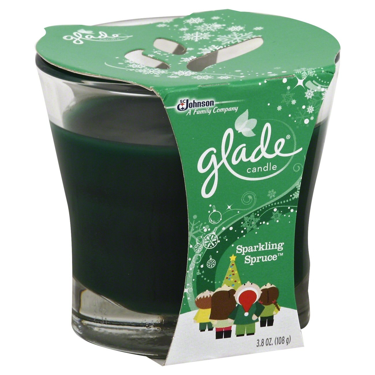 Glade Sparkling Spruce Holiday Candle - Shop Candles at H-E-B