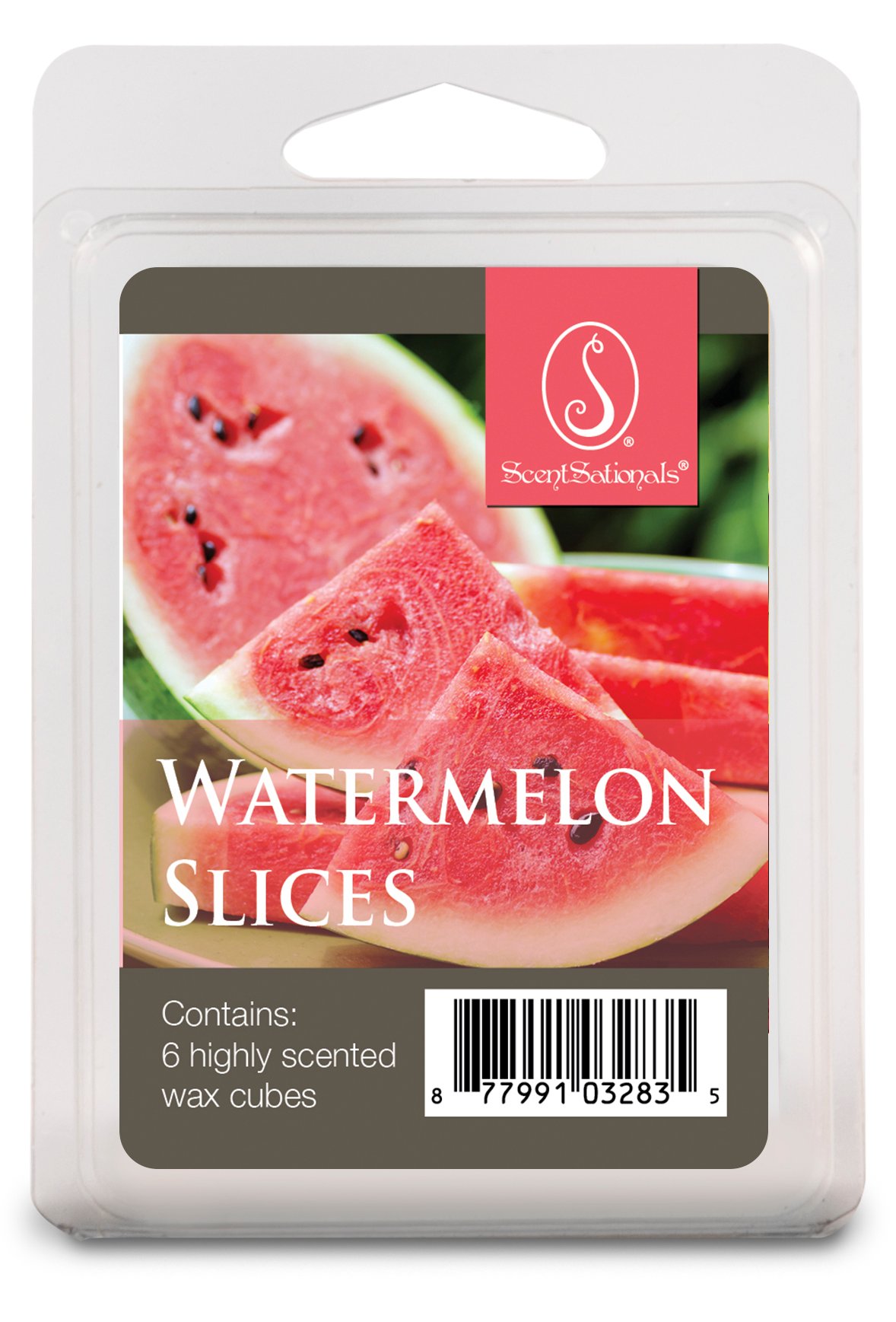 ScentSationals Watermelon Slice Scented Wax Melt Cubes - Shop Scented ...