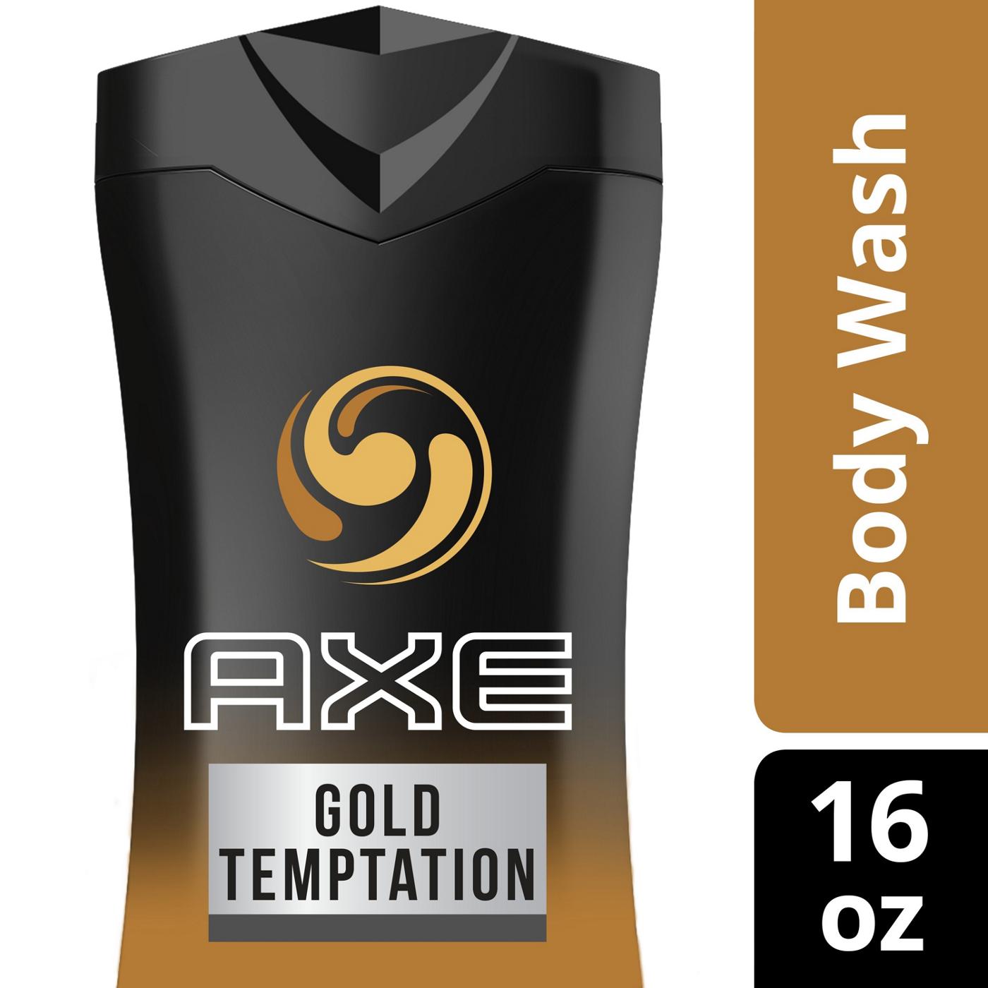 AXE Gold Temptation Body Wash - Molten Chocolate & Gold Amber Scent ...