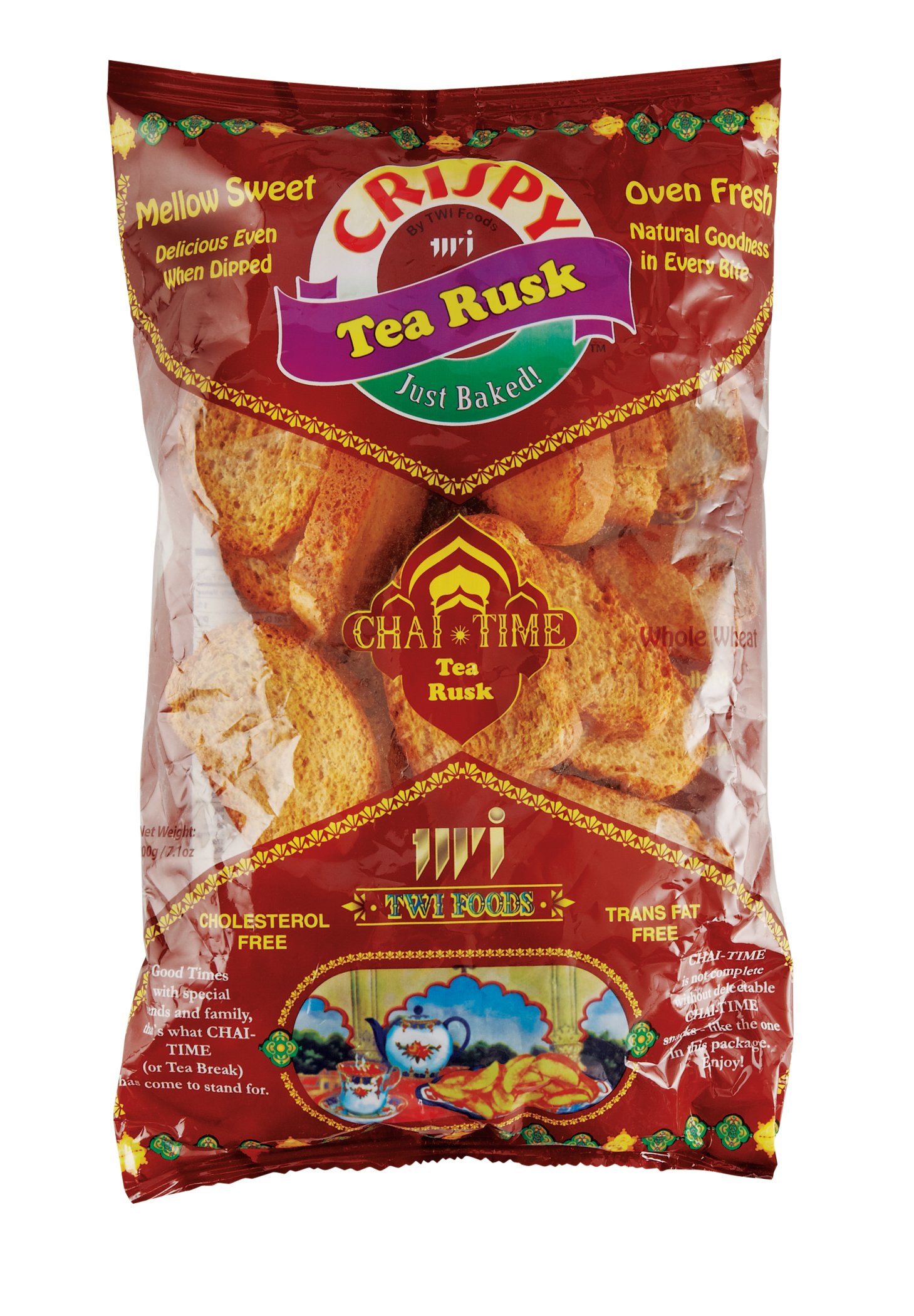 TWI Foods Inc. Crispy Wheat Tea Rusk - Shop Crackers & Breadsticks at H-E-B