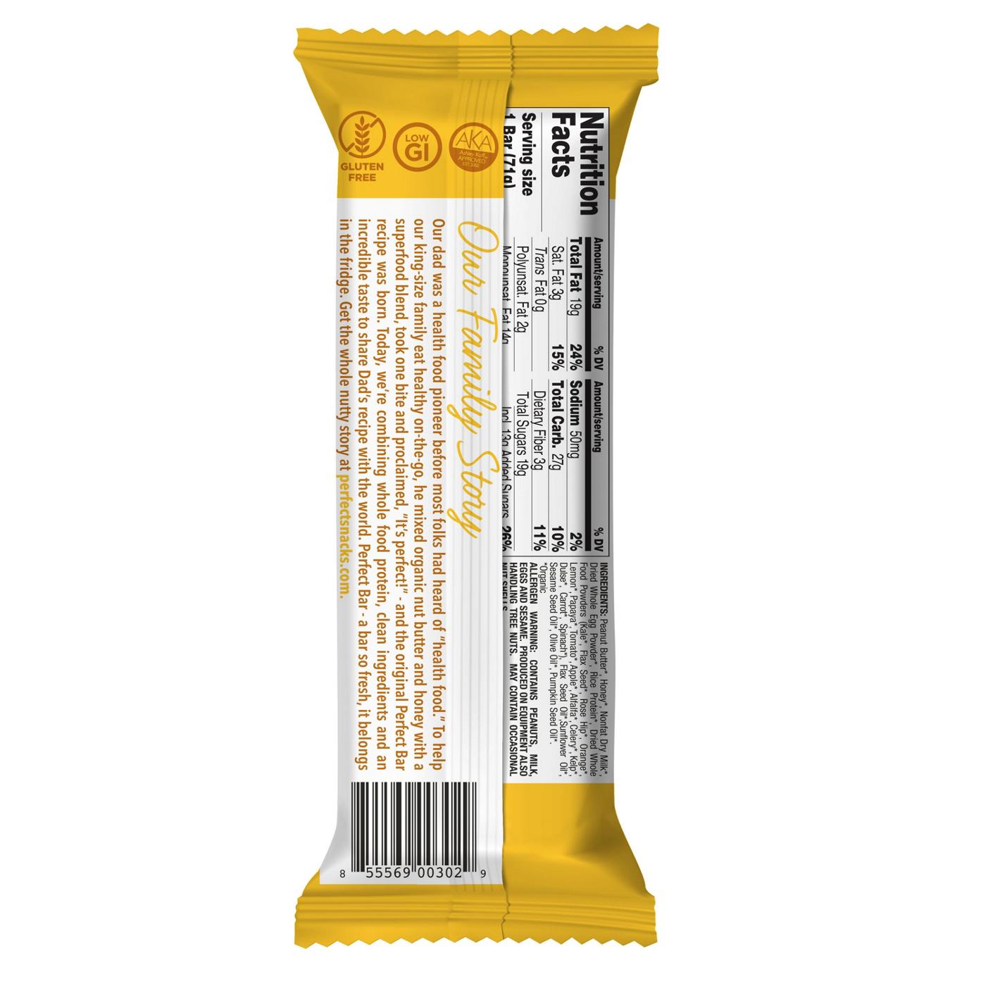Perfect Bar 17g Protein Bar - Peanut Butter - Shop Granola & snack bars ...