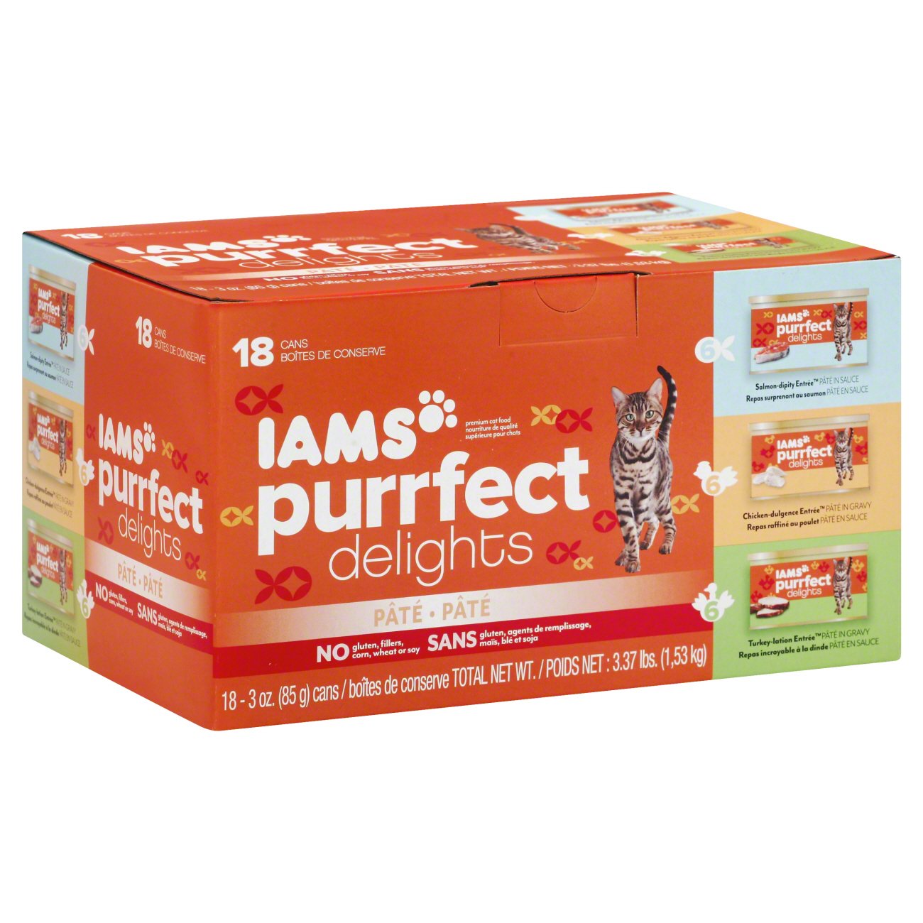 Iams Purrfect Delights Pate Variety Pack - Shop Cats at H-E-B