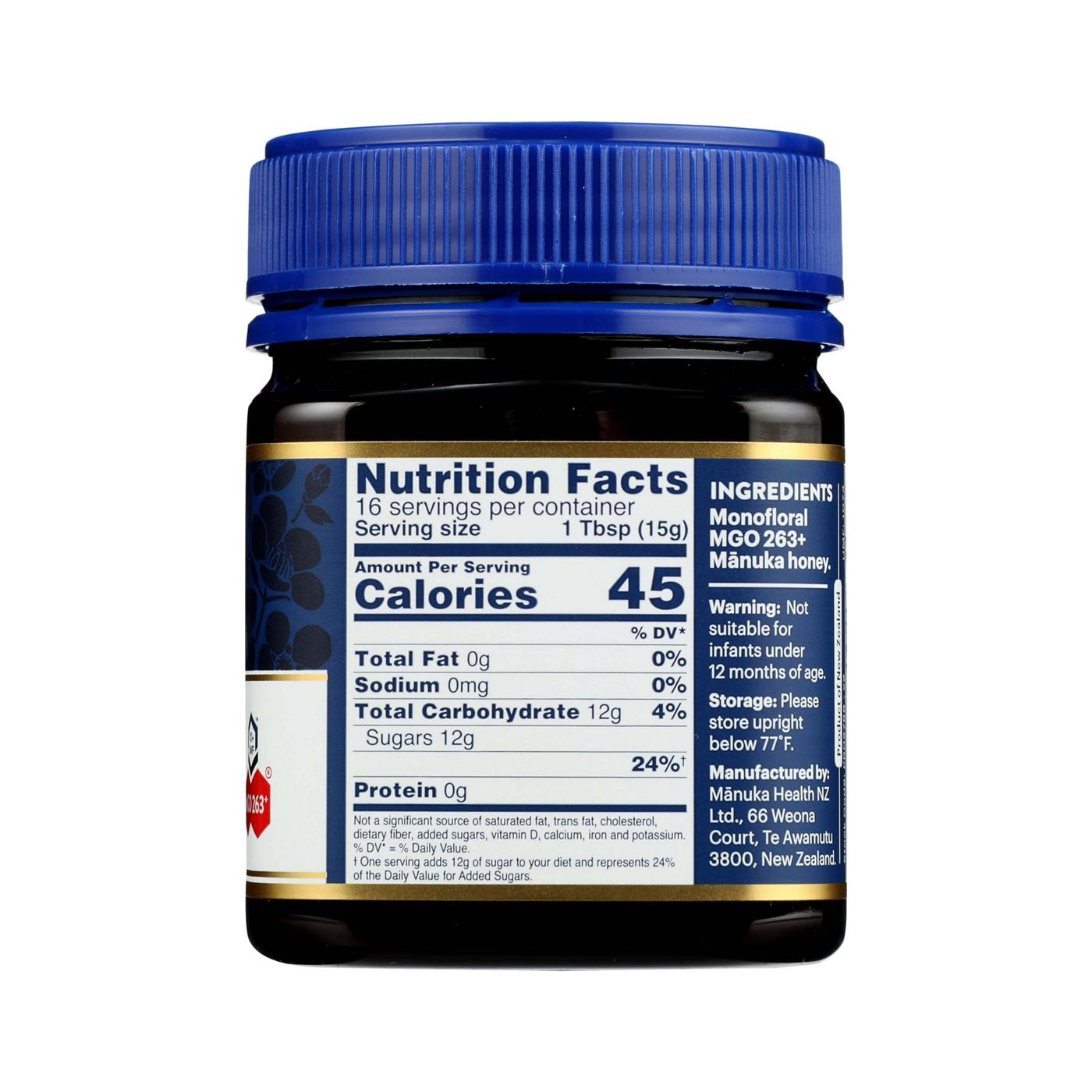 Manuka Health MGO 263+ Manuka Honey - Shop Diet & fitness at H-E-B
