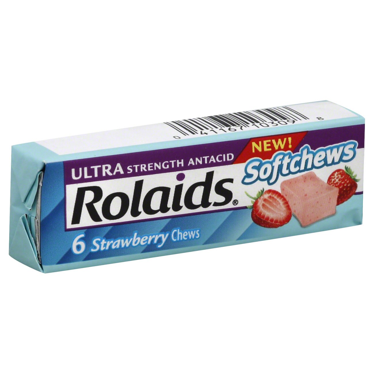 Rolaids Ultra Strength Soft Chew Strawberry - Shop Digestion & nausea ...