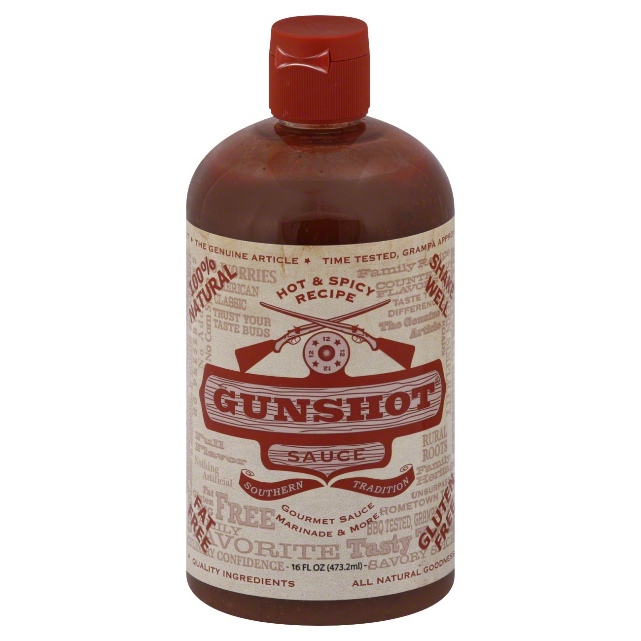 Gunshot Hot & Spicy BBQ Sauce - Shop Barbecue sauces at H-E-B