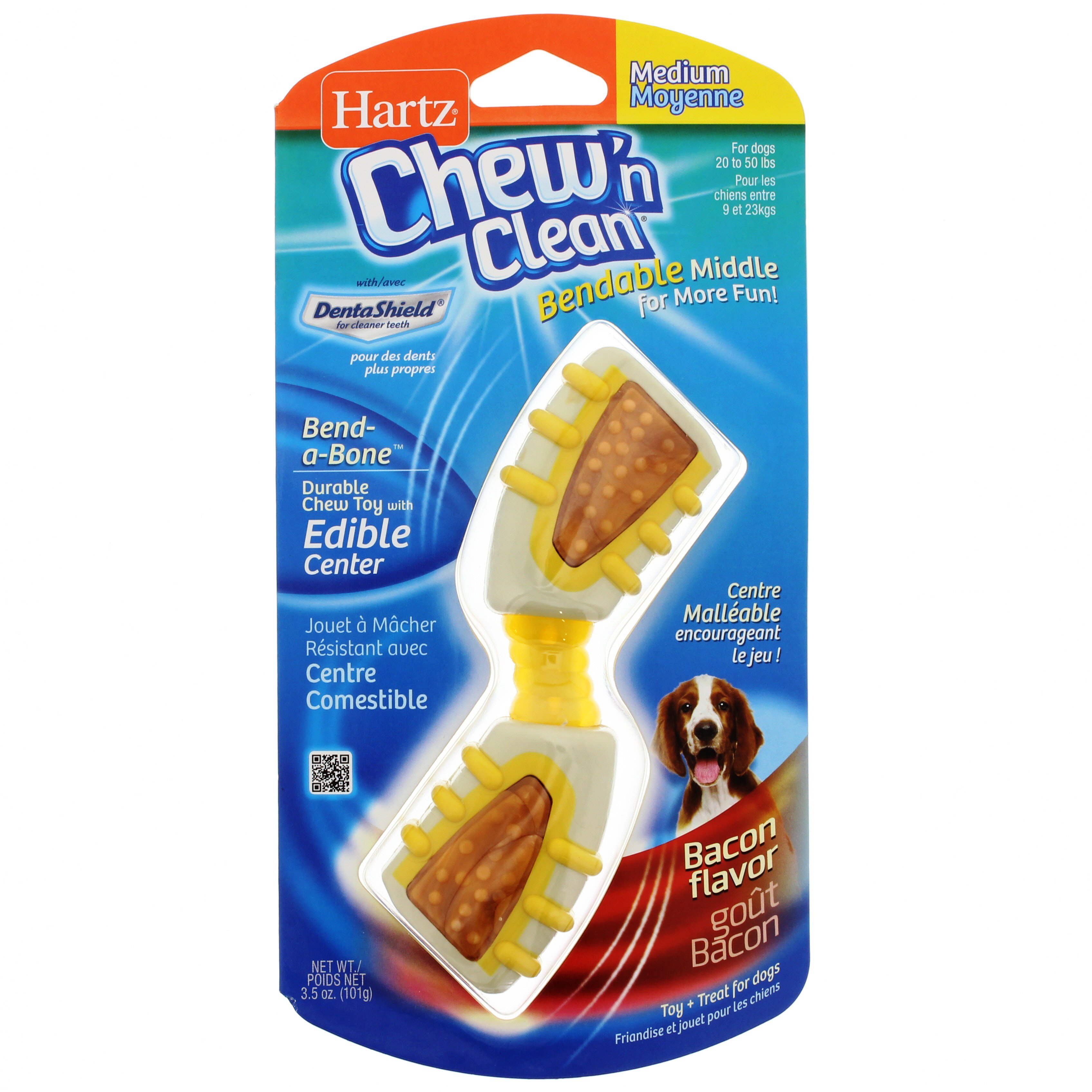 Hartz Chew 'n Clean Medium Bend-a-Bone - Shop Chew toys at H-E-B