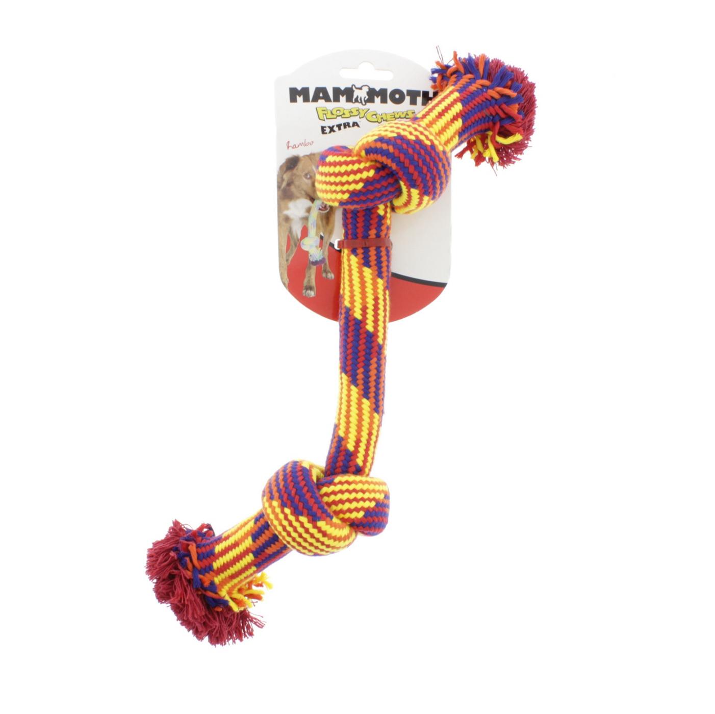 Mammoth Braidys Large Rope Bone 14 inch, Assorted Colors - Shop Rope ...