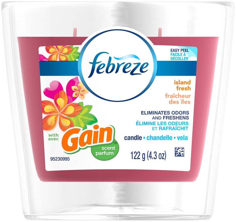 Febreze Candle, Gain Island Fresh - Shop Candles at H-E-B