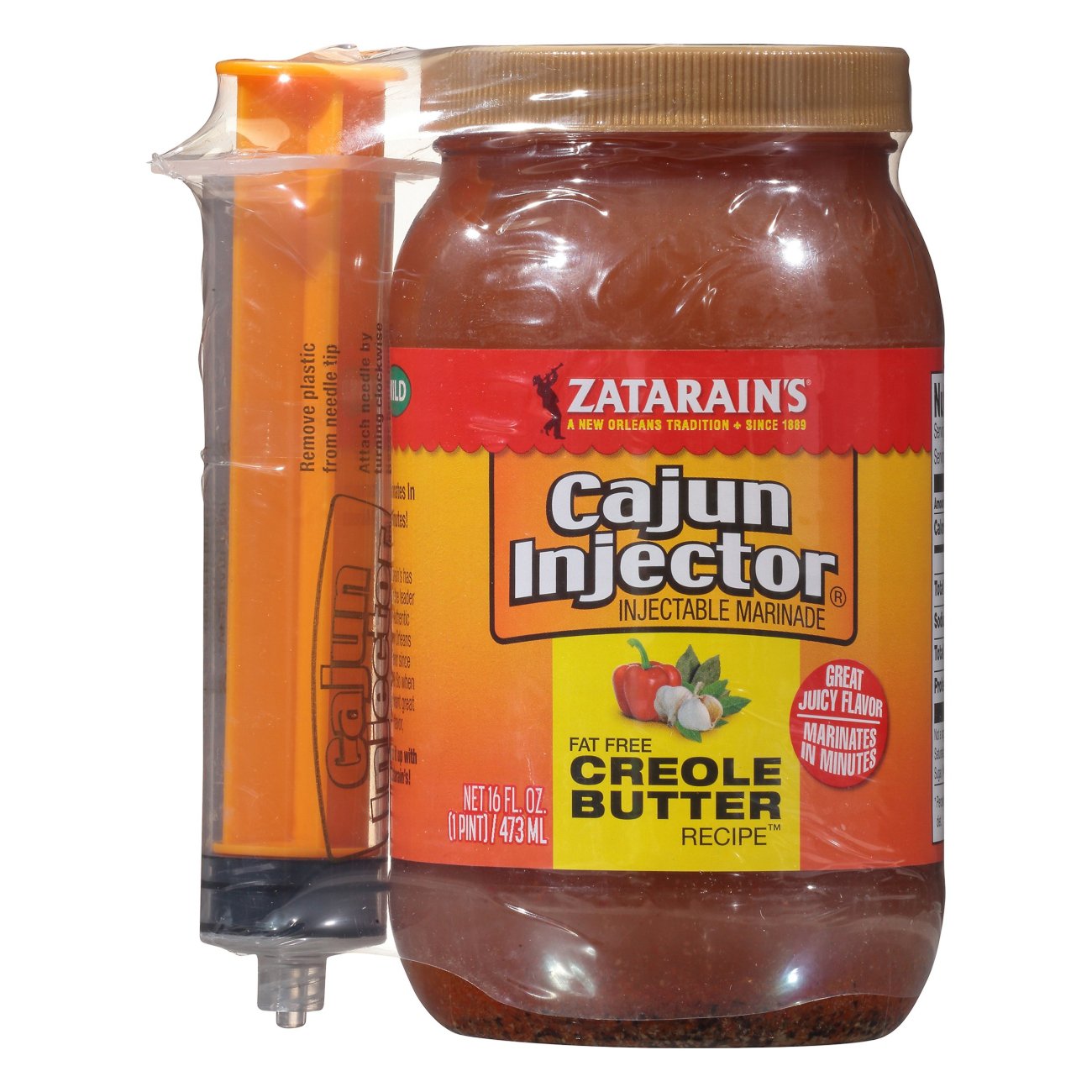 Cajun Injector Creole Butter Injectable Marinade - Shop Sauces ...