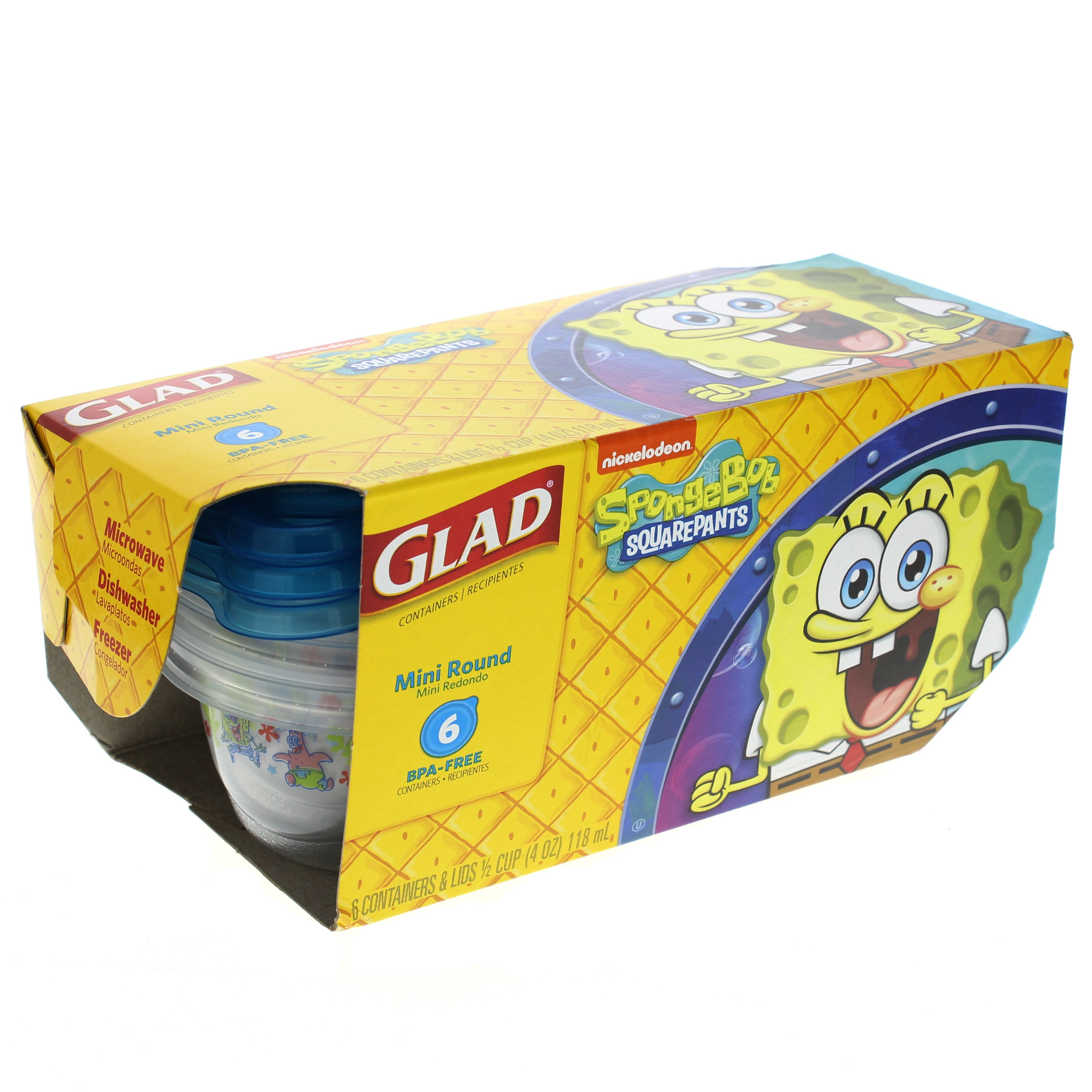 Glad Mini Rounds Containers - Shop Containers at H-E-B