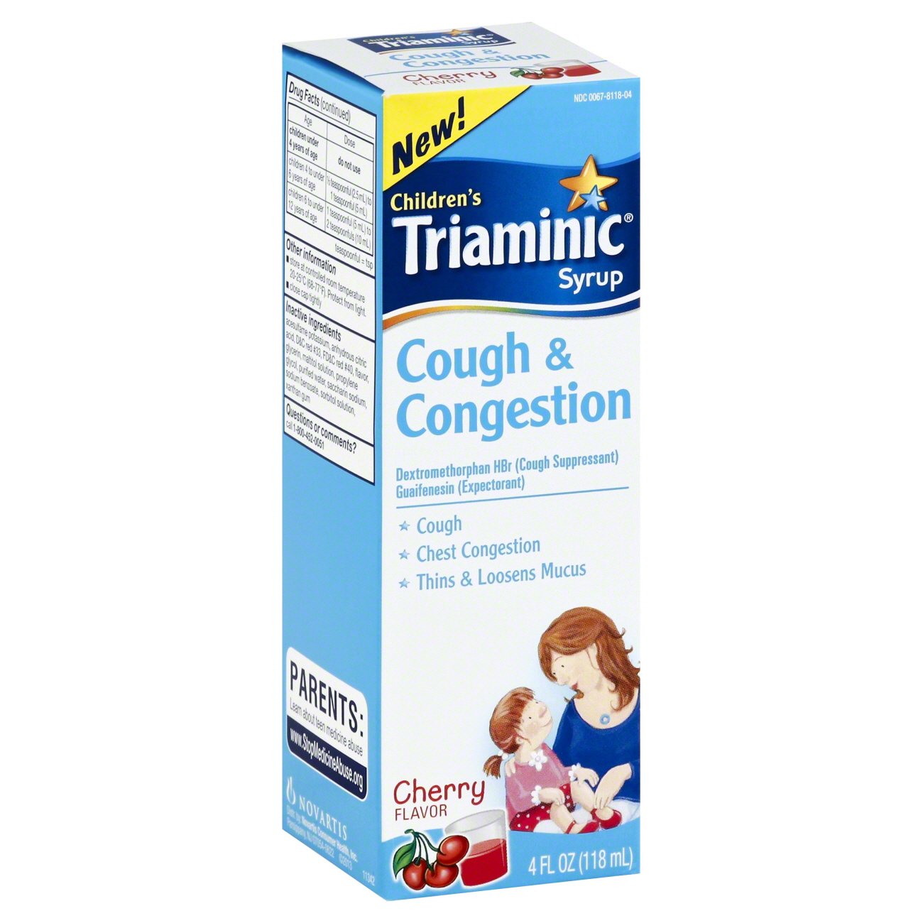 Triaminic Children's Cough & Congestion Syrup - Shop Cough, cold & flu ...
